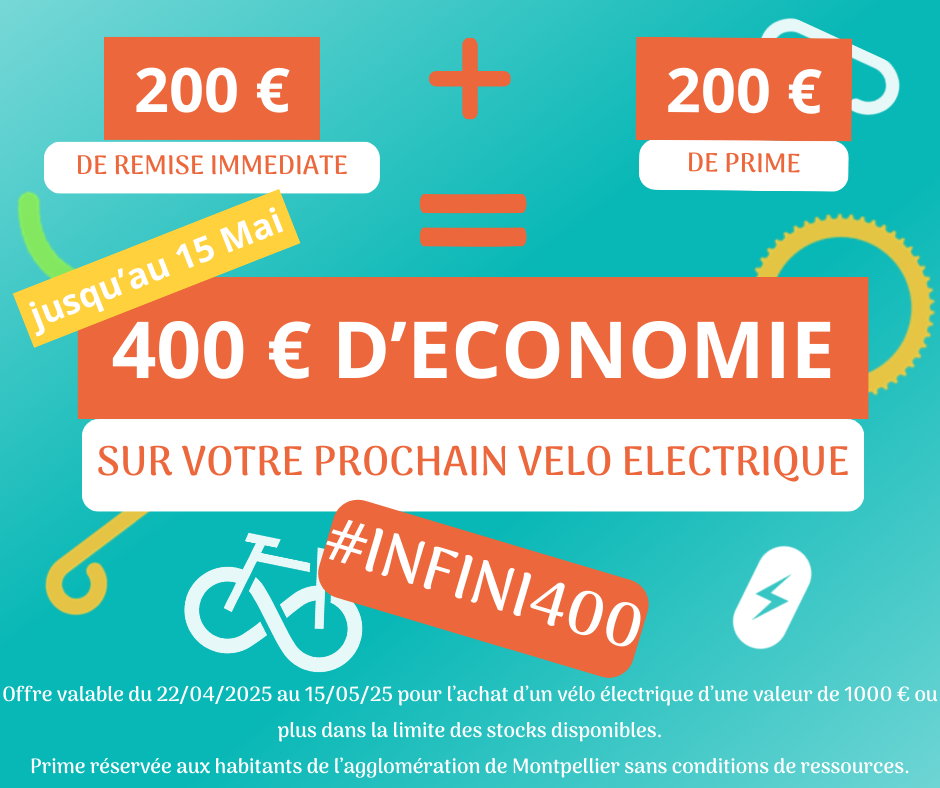 Infini cycle, magasins de vélos électriques à Montpellier - Infini Cycle